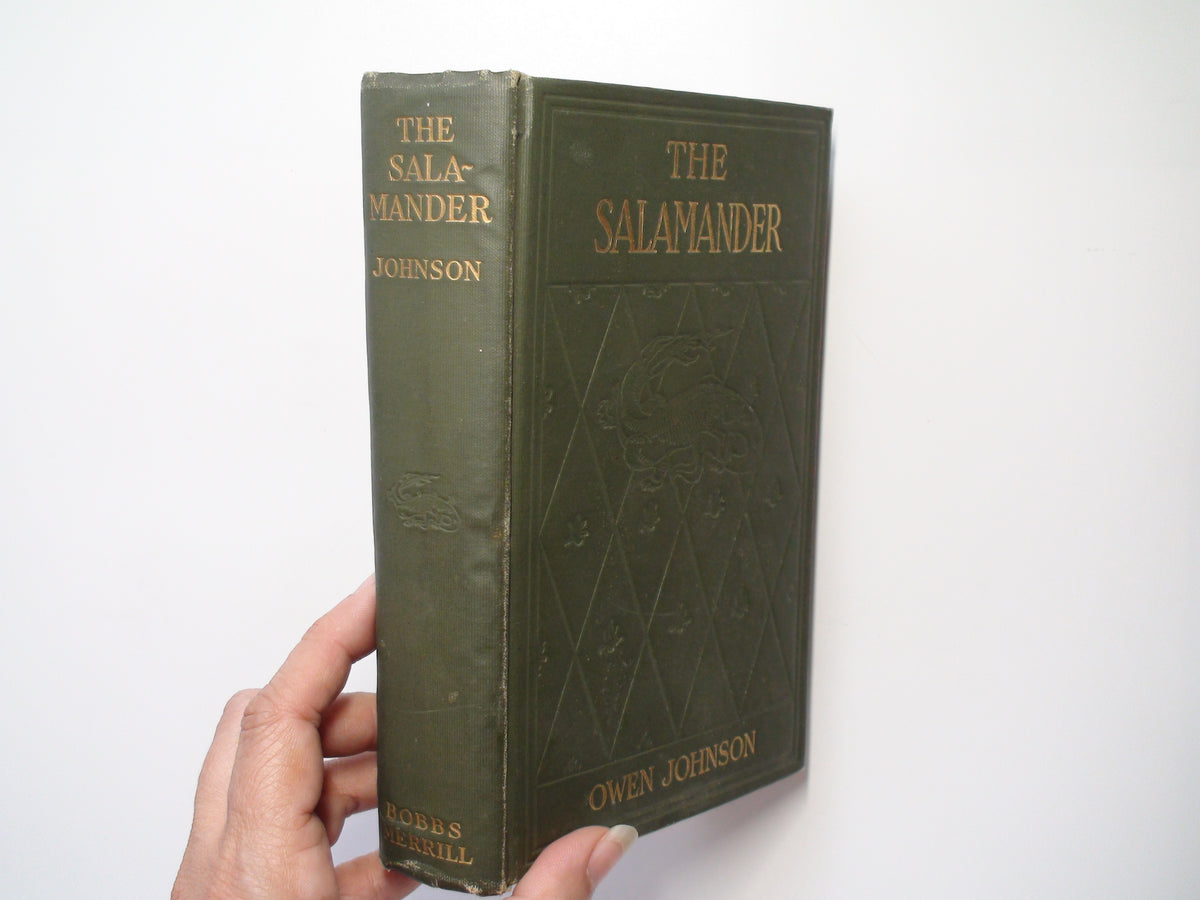 The Salamander, Owen Johnson, Illustrated by Everett Shinn, 1914 – Ebon ...