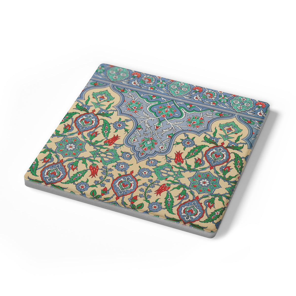 Alhambra, Drink Coasters, Made from Stone with a Cork Backing, Set of ...