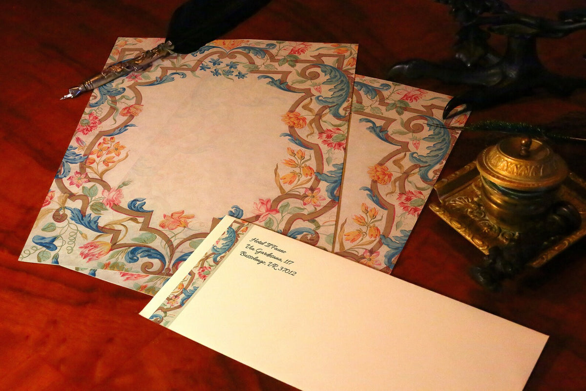 Giulietta, Luxurious Handcrafted Stationery Set for Letter Writing, Pe ...