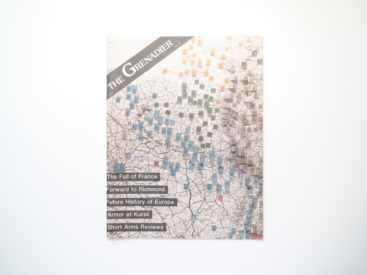 The Grenadier Magazine (GDW), #14, Vintage War Gaming, The Fall of Fra ...